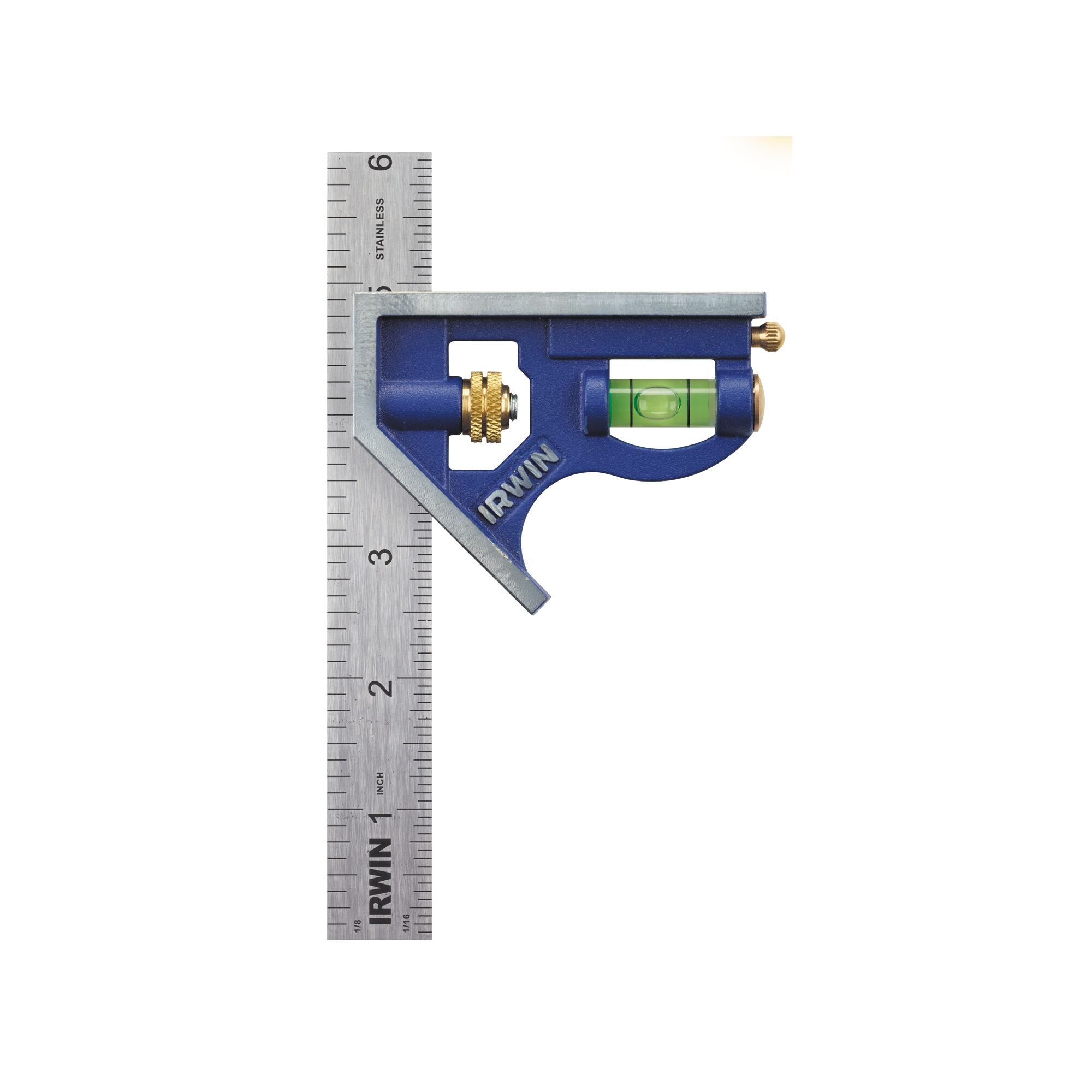 IRWIN Combination Square, Metal-Body, 6-Inch
