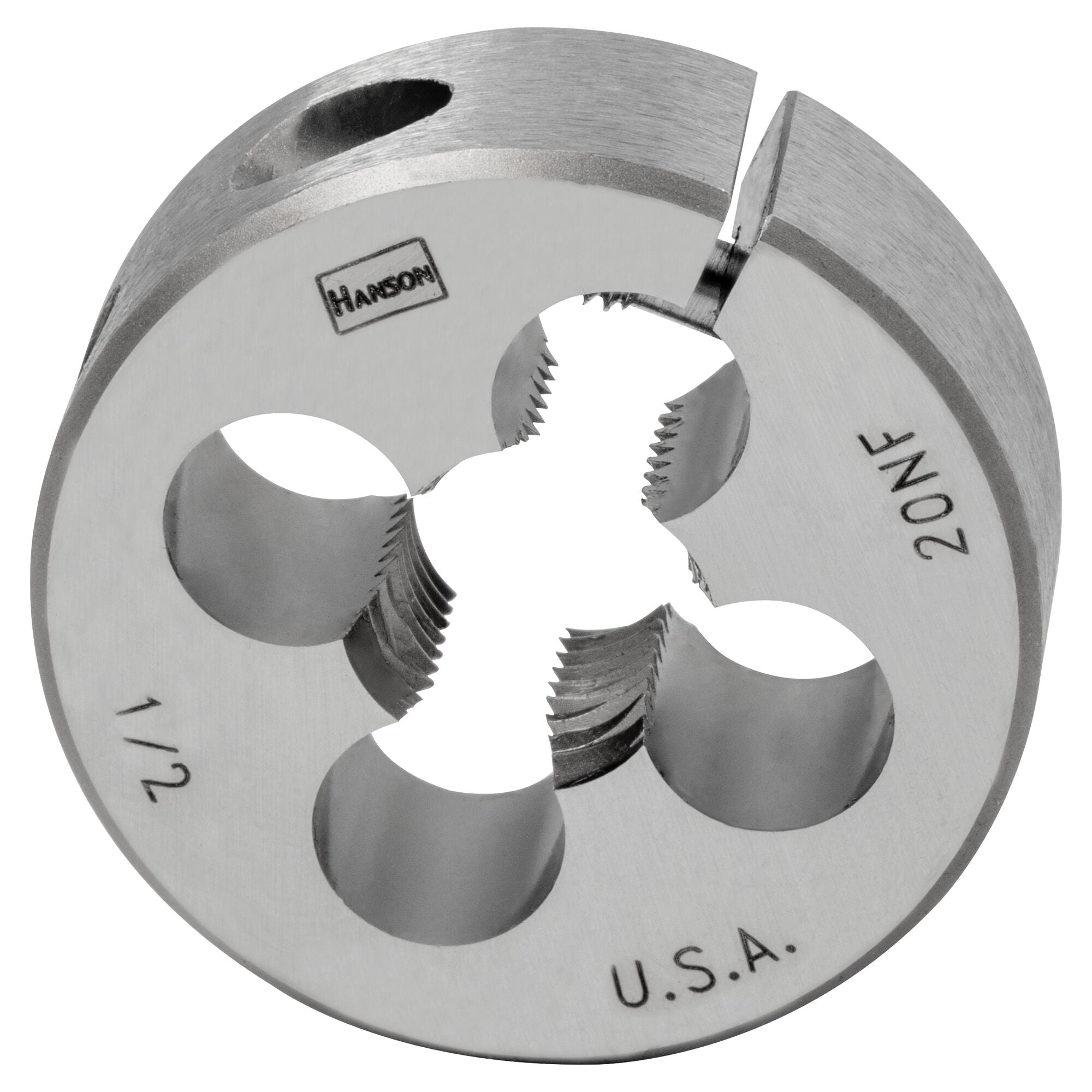 IRWIN 1/2-20 Nf 1-1/2 Round Adjustable Die